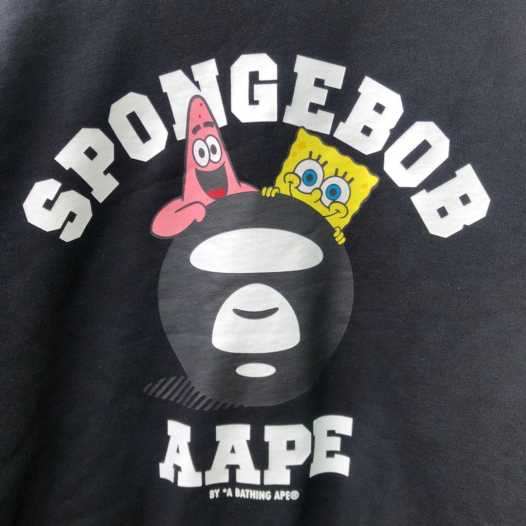 Aape By A Bathing Ape x SpongeBob, Men's Fashion, Activewear on Carousell