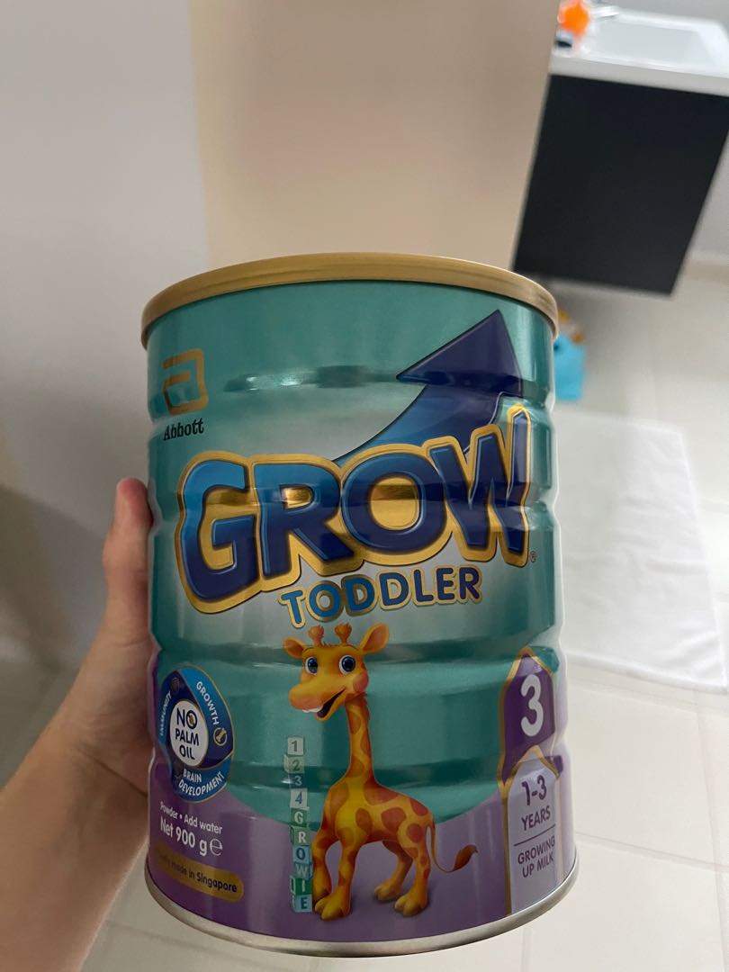 Abbott Grow Toddler Growing Up Milk Formula Stage 3, Babies & Kids ...