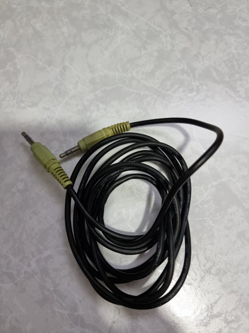 Altec Lansing AUX cable, Audio, Other Audio Equipment on Carousell