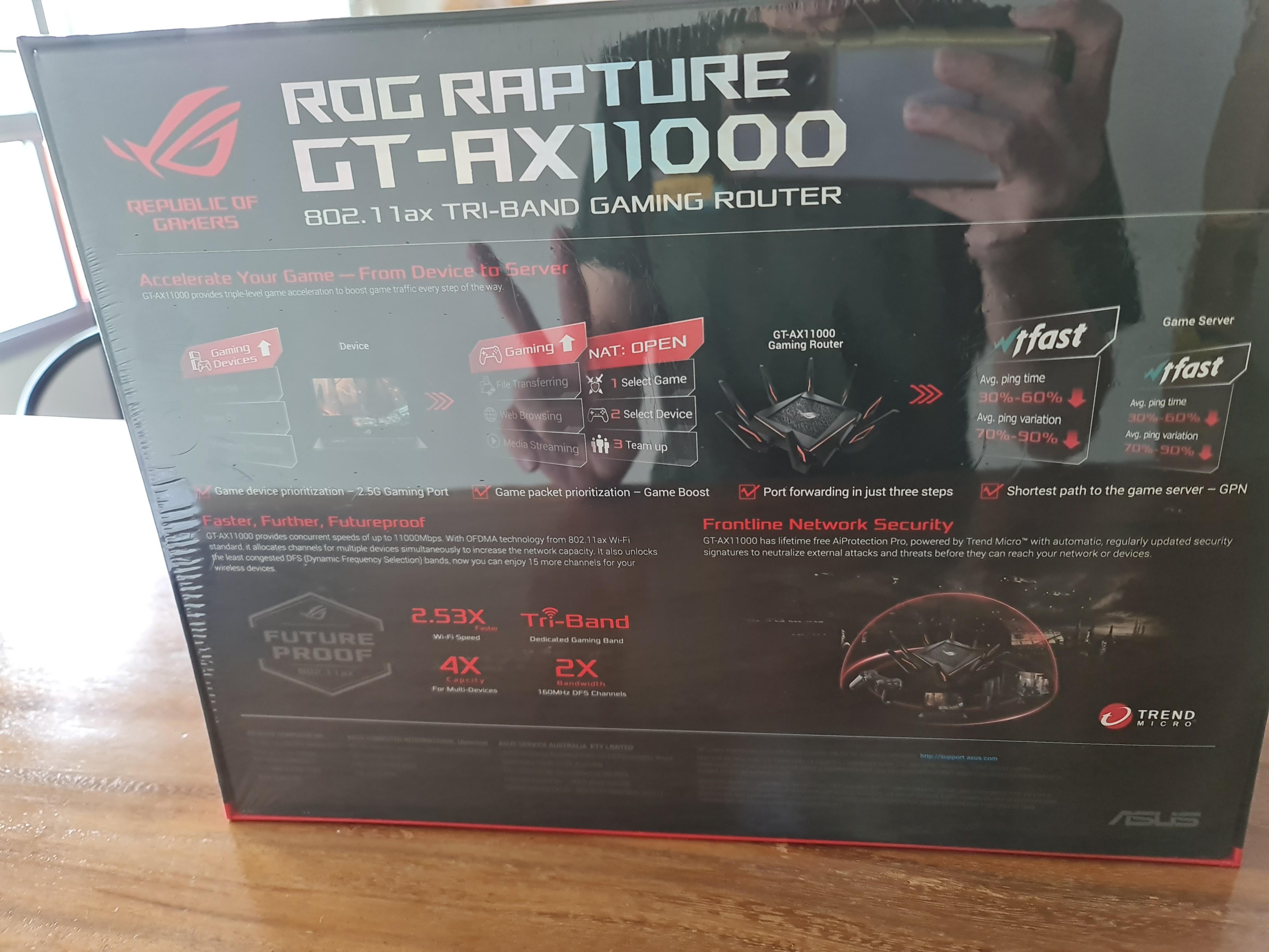 Asus AX11000 sealed, Computers & Tech, Parts & Accessories, Networking ...