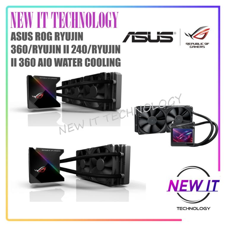ASUS ROG RYUJIN 360 mm & RYUJIN II & III 240 mm / 360 mm ARGB AIO ...