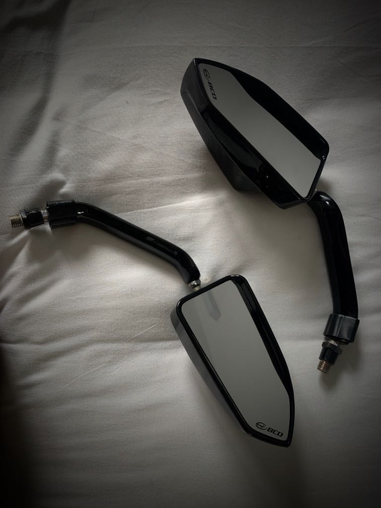 BCD MiRROR F1 PRO SERIES, Motorcycles, Motorcycle Accessories on Carousell