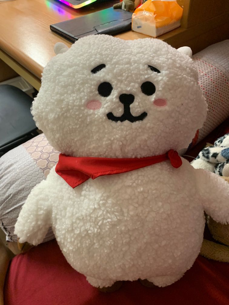 BT21 RJ standing doll, Hobbies & Toys, Memorabilia & Collectibles, K ...
