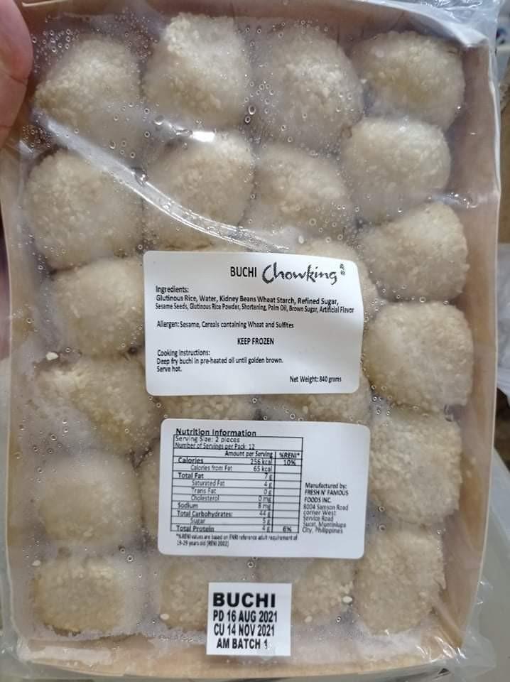 buchi chowking, Food & Drinks, Chilled & Frozen Food on Carousell