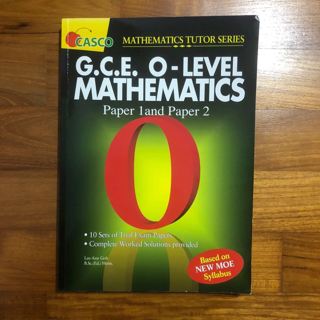 CASCO EMATH O LEVEL PAPER 1 AND 2 TRIAL EXAM PAPERS BOOKS, Hobbies ...