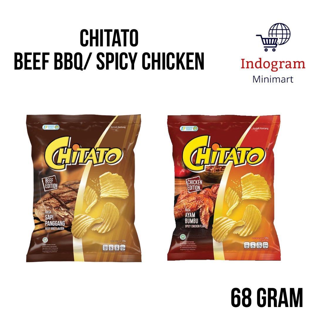Chitato 55 Gram/ 60 Gram / 168 Gram (Beef / Spicy chicken/Maxx Mexican ...