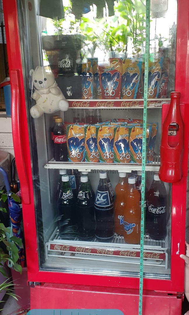Coca cola chiller Reftigerator, Furniture & Home Living, Home ...