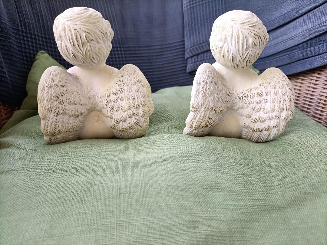 Decorative seating Angels, Hobbies & Toys, Memorabilia & Collectibles ...