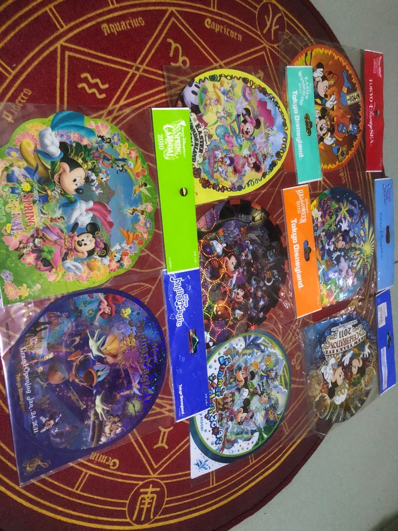 Disney collectible vinyl stickers, Hobbies & Toys, Memorabilia ...