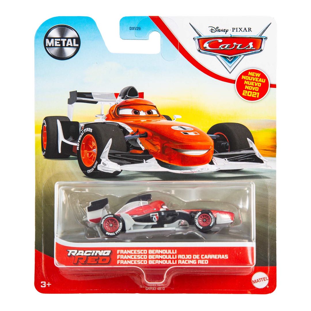 Disney Pixar cars mattel racing red francesco bernoulli 2021, Hobbies ...