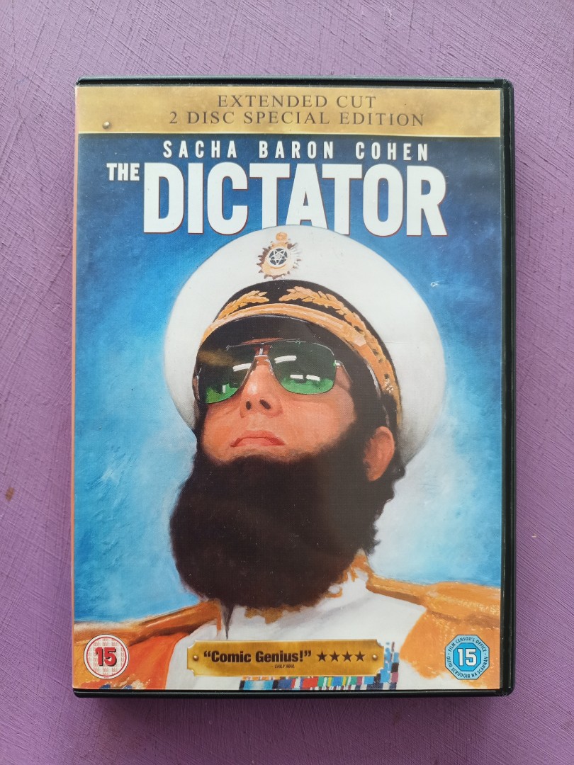 DVD The Dictator, Hobbies & Toys, Music & Media, CDs & DVDs on Carousell