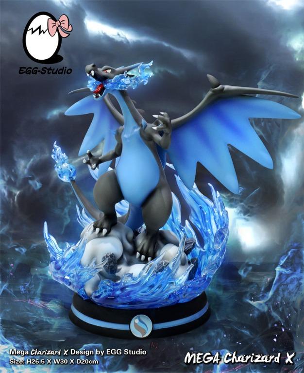 EGG Studio - Pokemon Mega Charizard X [Pre-Order], Hobbies & Toys, Toys ...