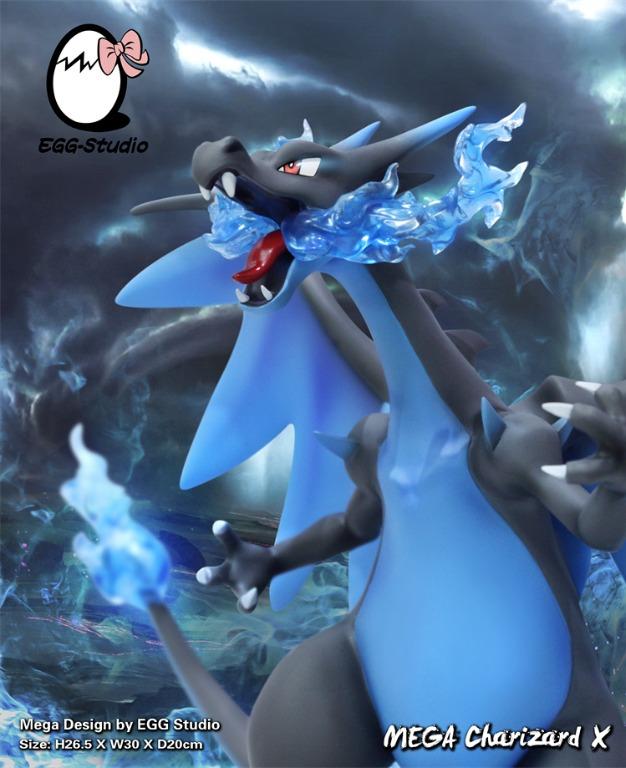 EGG Studio - Pokemon Mega Charizard X [Pre-Order], Hobbies & Toys, Toys ...