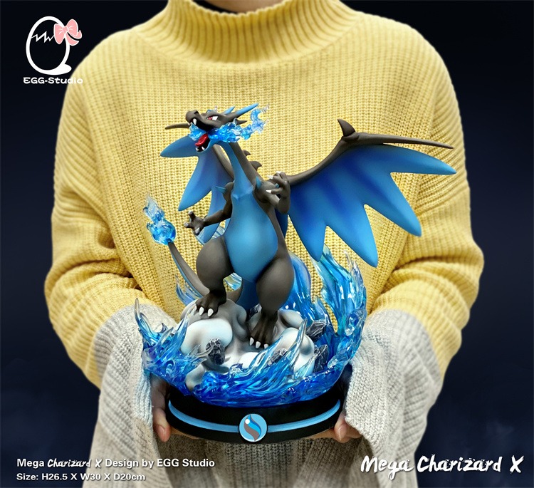 EGG Studio - Pokemon Mega Charizard X [Pre-Order], Hobbies & Toys, Toys ...