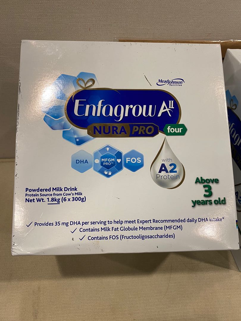 Enfagrow powdered milk nura pro four, Babies & Kids, Nursing & Feeding ...