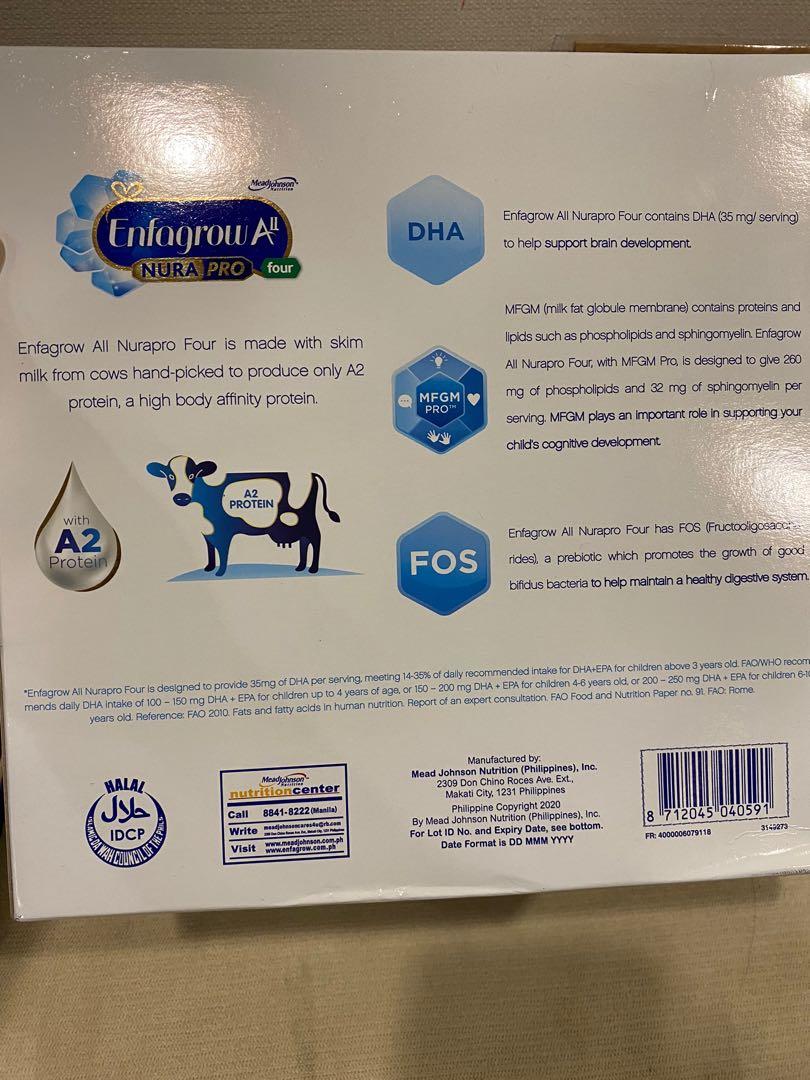 Enfagrow powdered milk nura pro four, Babies & Kids, Nursing & Feeding ...