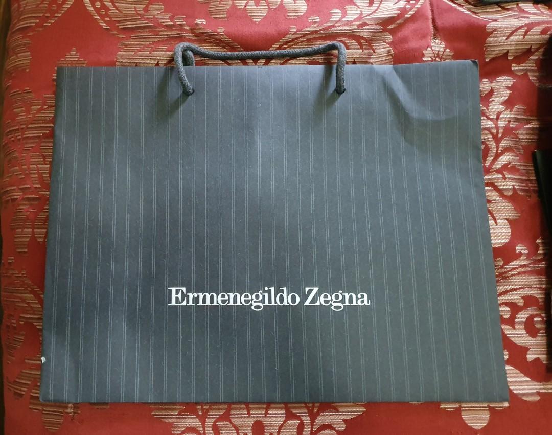 Ermenegildo Zegna paper bags from P500 - P1,300, Luxury, Bags & Wallets ...