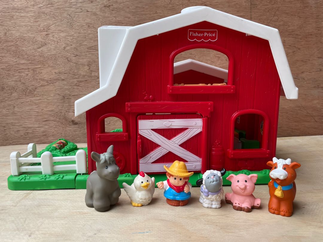 Fisher-Price Little People Barn playset, Hobbies & Toys, Toys & Games ...