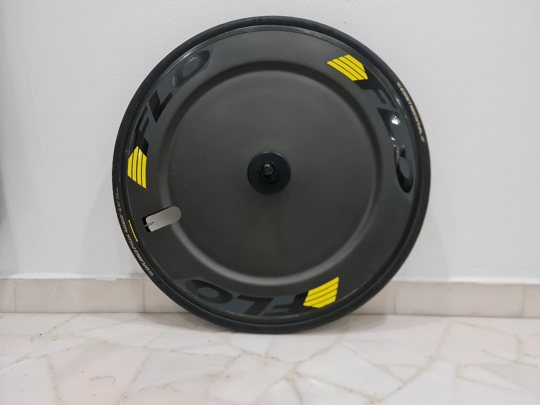 FLO Disc Carbon Clincher wheel, Sports Equipment, Bicycles & Parts ...
