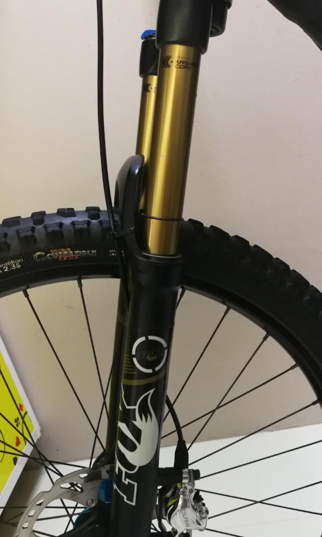 Fox Factory 32 Kashima Coating 150mm TA 15mm x 100mm, Sports Equipment ...