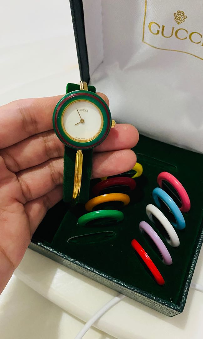 Gucci Watch Ring / Bezel, Women's Fashion, Watches & Accessories ...