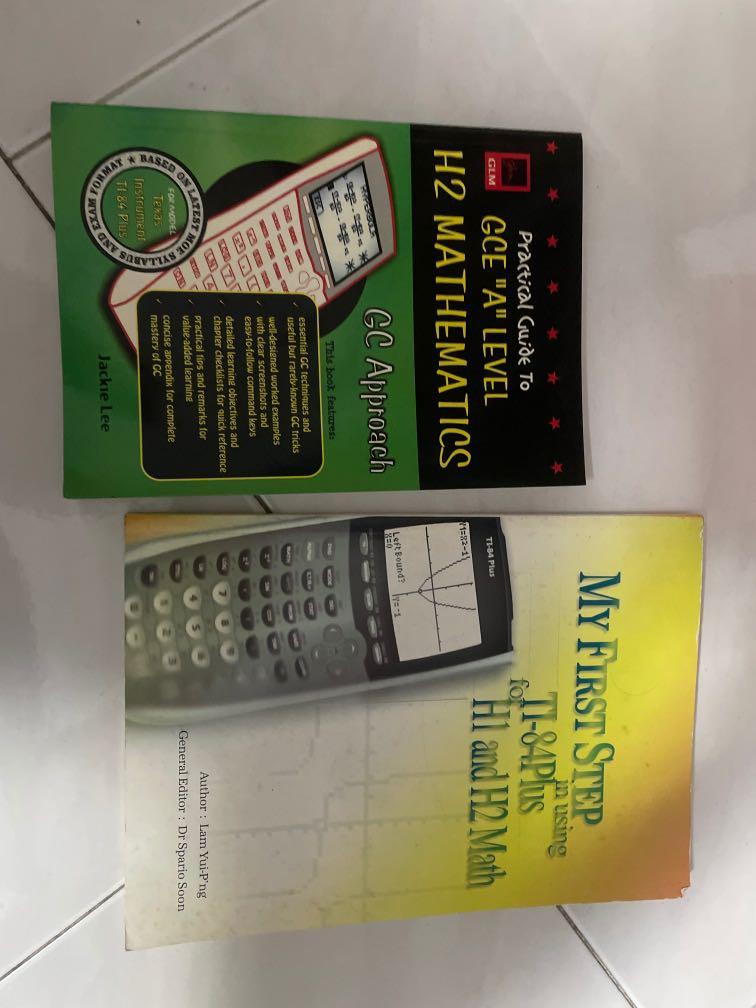 H2 Math Graphic Calculator Guides, Hobbies & Toys, Books & Magazines ...