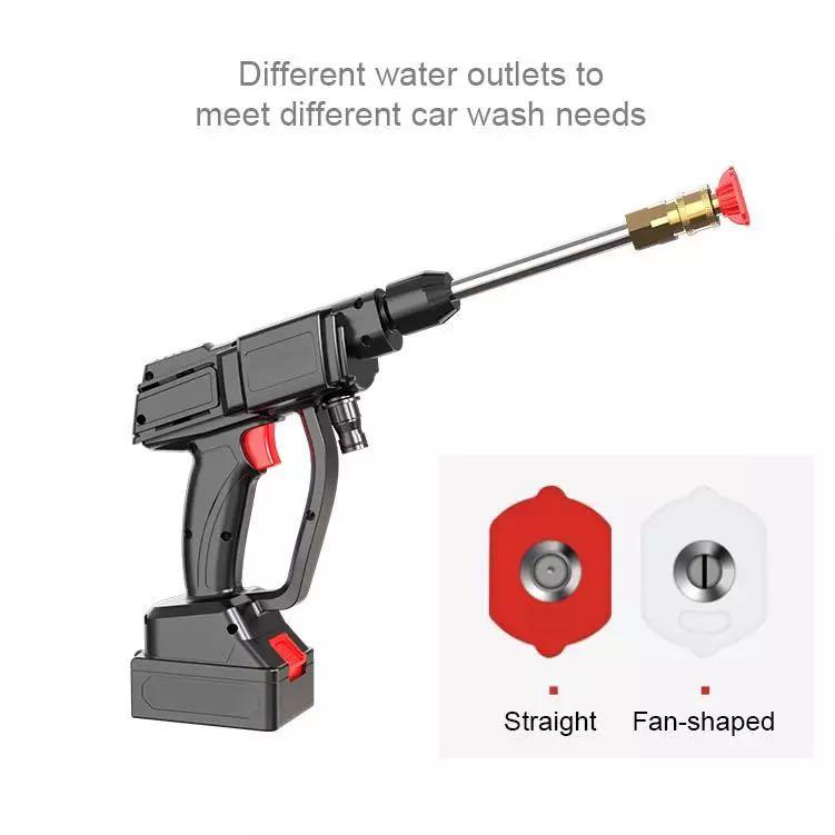 High Pressure 21V lithium battery cordless car washer water jet for car ...