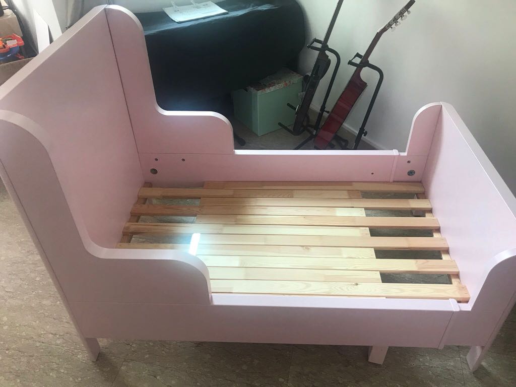 Ikea BUSUNGE Extendable bed, Babies & Kids, Baby Nursery & Kids ...