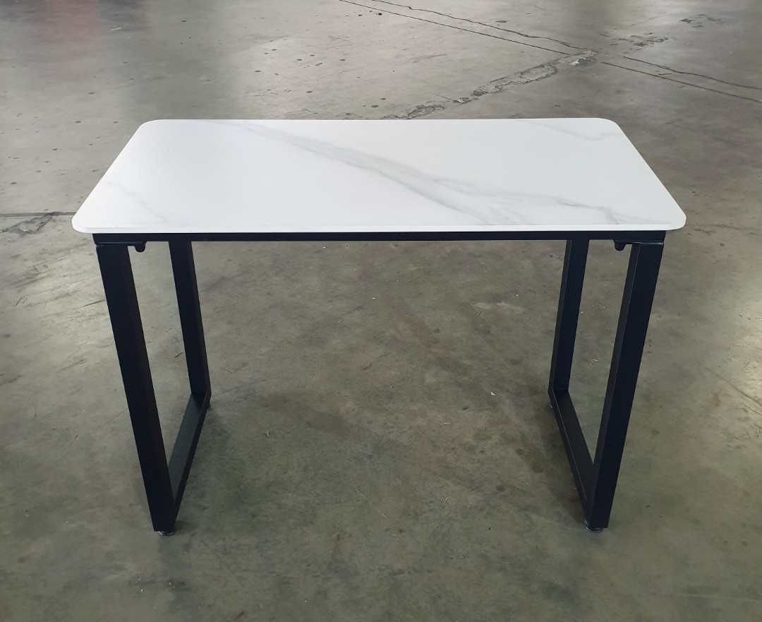 [IN STOCK] WAREHOUSE SALE 50% OFF Modern Marble Work Table, Furniture ...