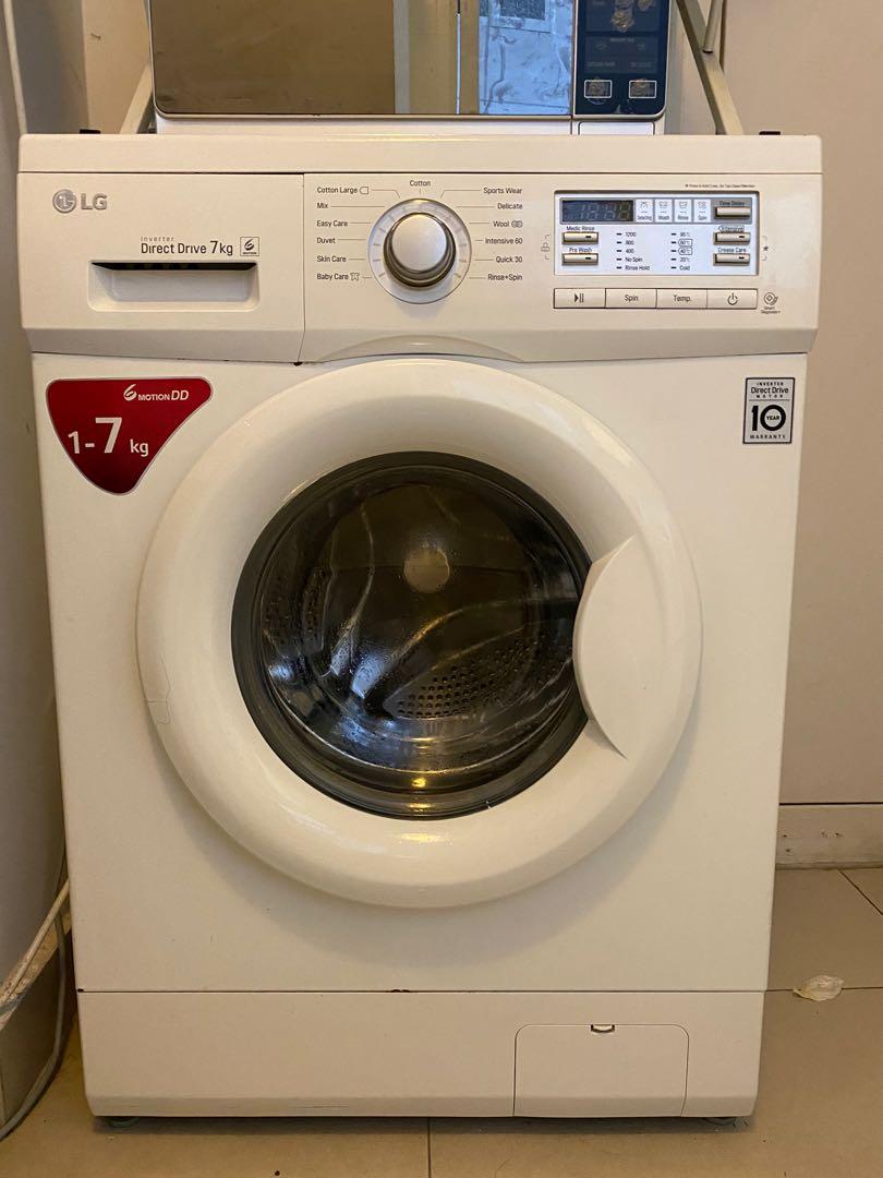 LG Washing Machine 7kg, TV & Home Appliances, Washing Machines and ...