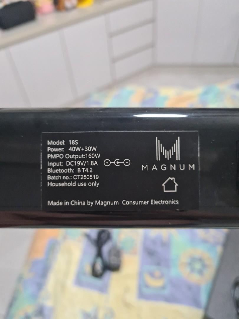 Magnum soundbar & woofer, Audio, Soundbars, Speakers & Amplifiers on ...