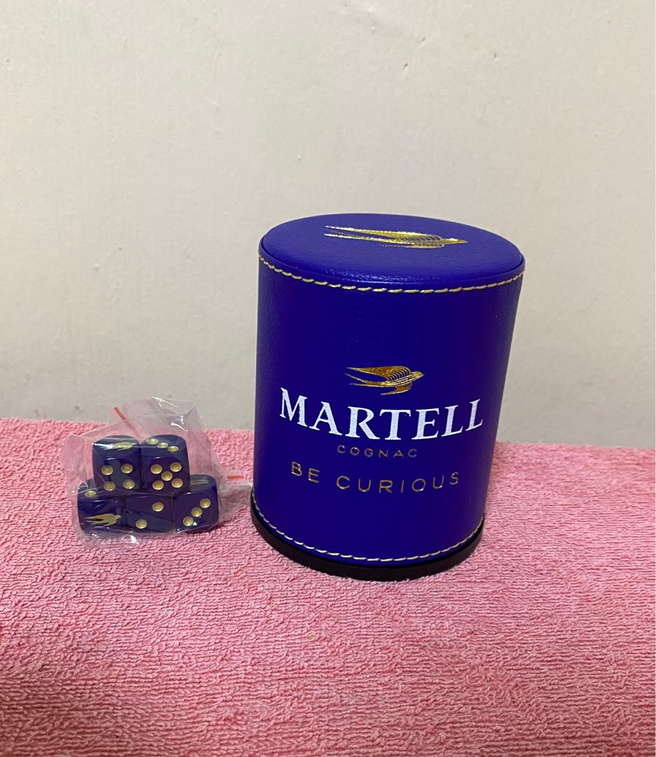 Martell balut dice set, Hobbies & Toys, Memorabilia & Collectibles ...