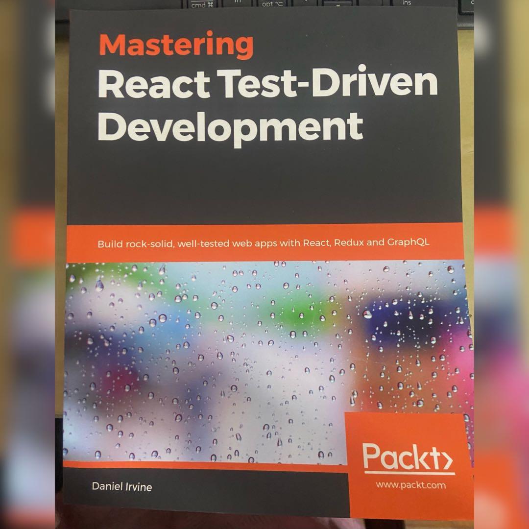 Mastering React Test Driven Development Hobbies And Toys Books And Magazines Textbooks On Carousell
