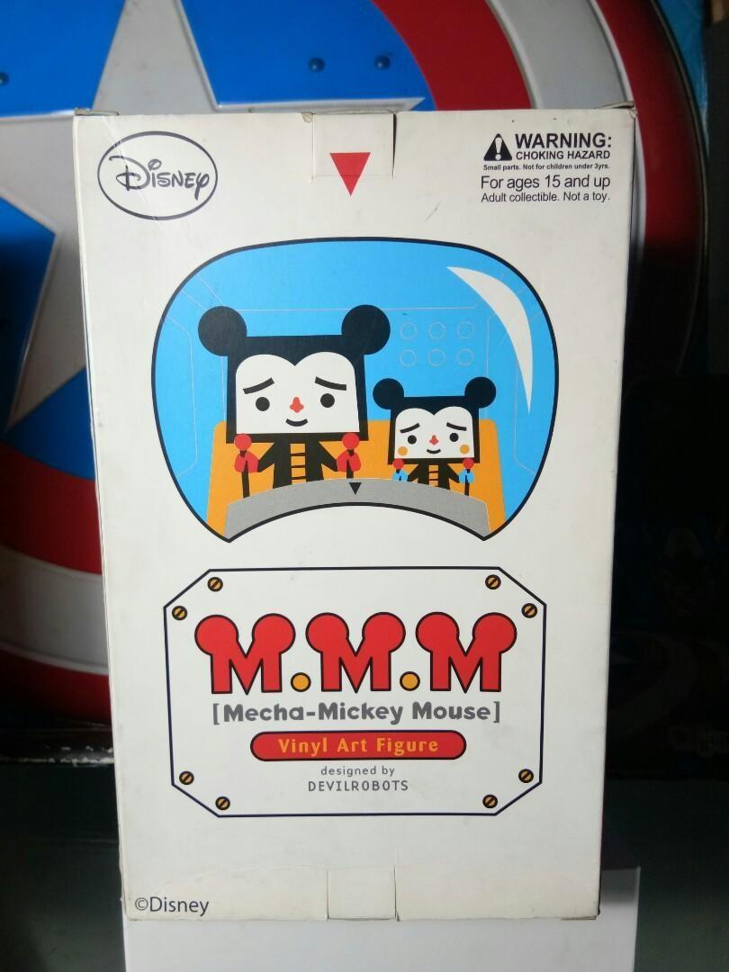 Mecha Mickey Mouse Disney Vinyl Art Figure By Devilrobots Play ...