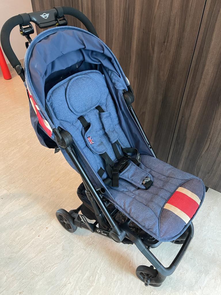 Mini Cooper easy walker stroller as good as new, Babies & Kids, Going ...