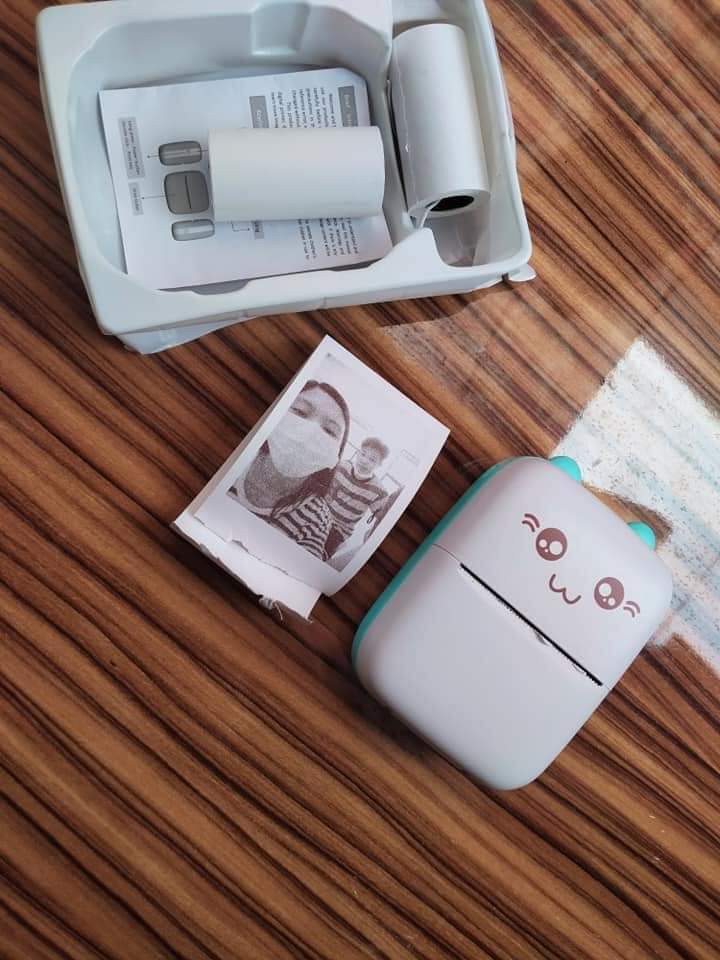 Mini Printer Inkless With Free Paper Roll, Computers & Tech, Printers ...