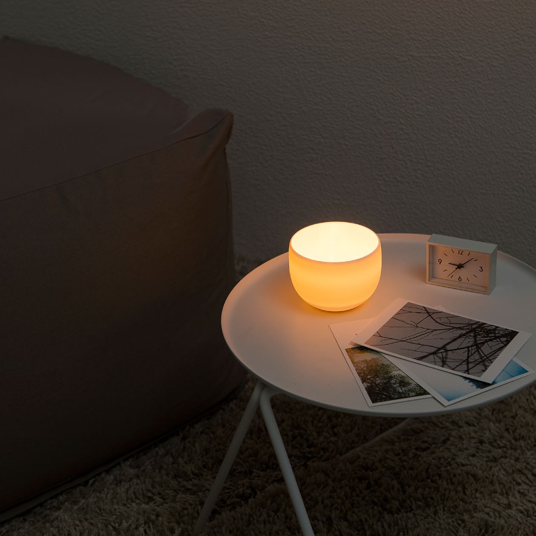 MUJI PORCELAIN CANDLE HOLDER, Furniture & Home Living, Home Decor ...