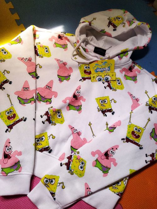 Nickelodeon spongebob and patrick jacket brand new, Women's Fashion ...