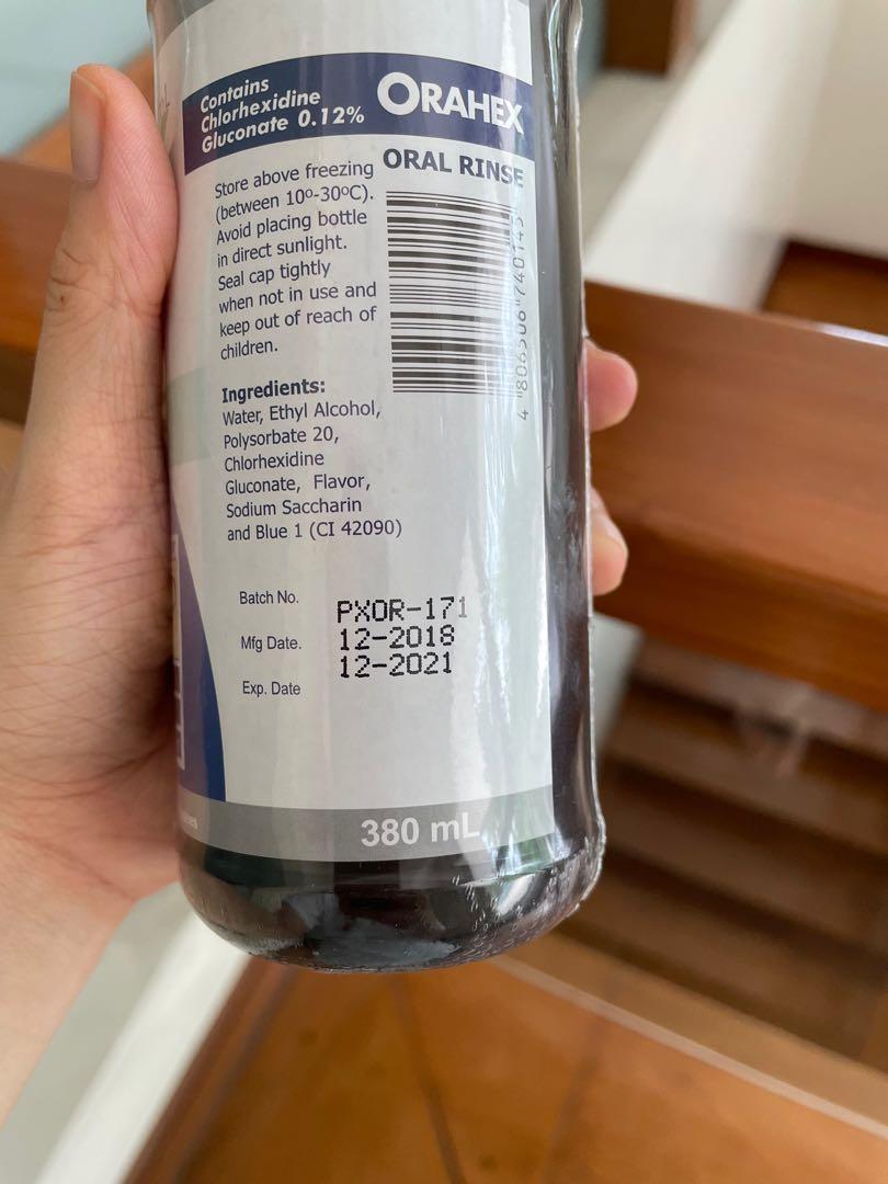 Orahex Oral Rinse Mouthwash, Beauty & Personal Care, Oral Care on Carousell