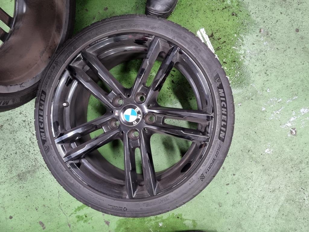 Original BMW M Sport Rims 18" Staggered, Car Accessories, Tyres & Rims ...