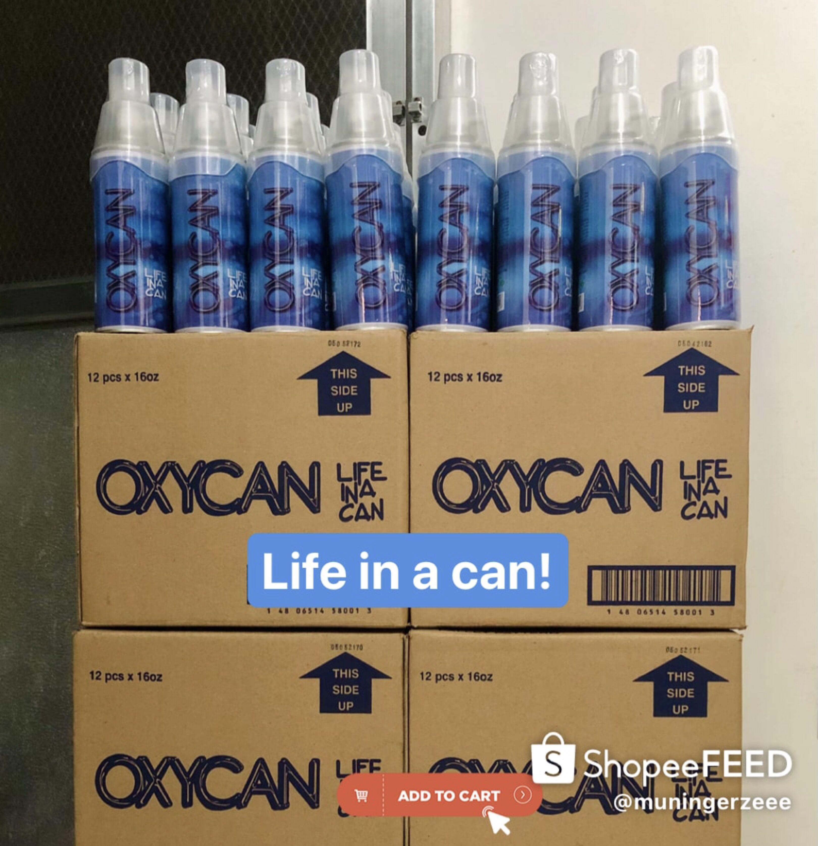 Oxycan (Oxygen in a Can), Health & Nutrition, Medical Supplies & Tools ...