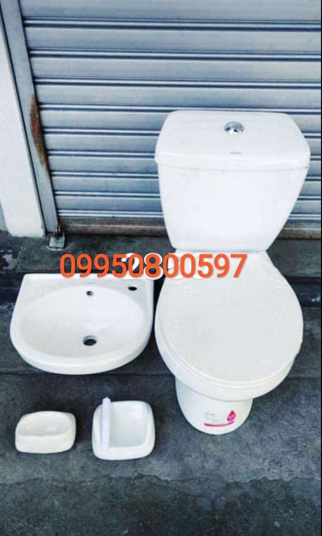 Package toilet bowl Soho brand 4800, Furniture & Home Living, Bathroom ...