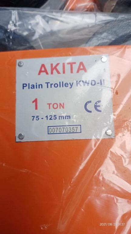 Plain Trolley Akita, Commercial & Industrial, Industrial Equipment on ...