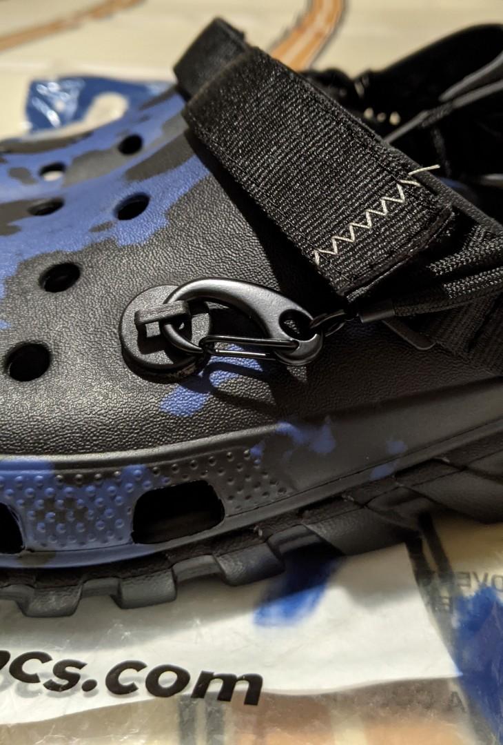 Post Malone X Crocs Duet Max Clog 'Blue Camo', Men's Fashion, Footwear ...