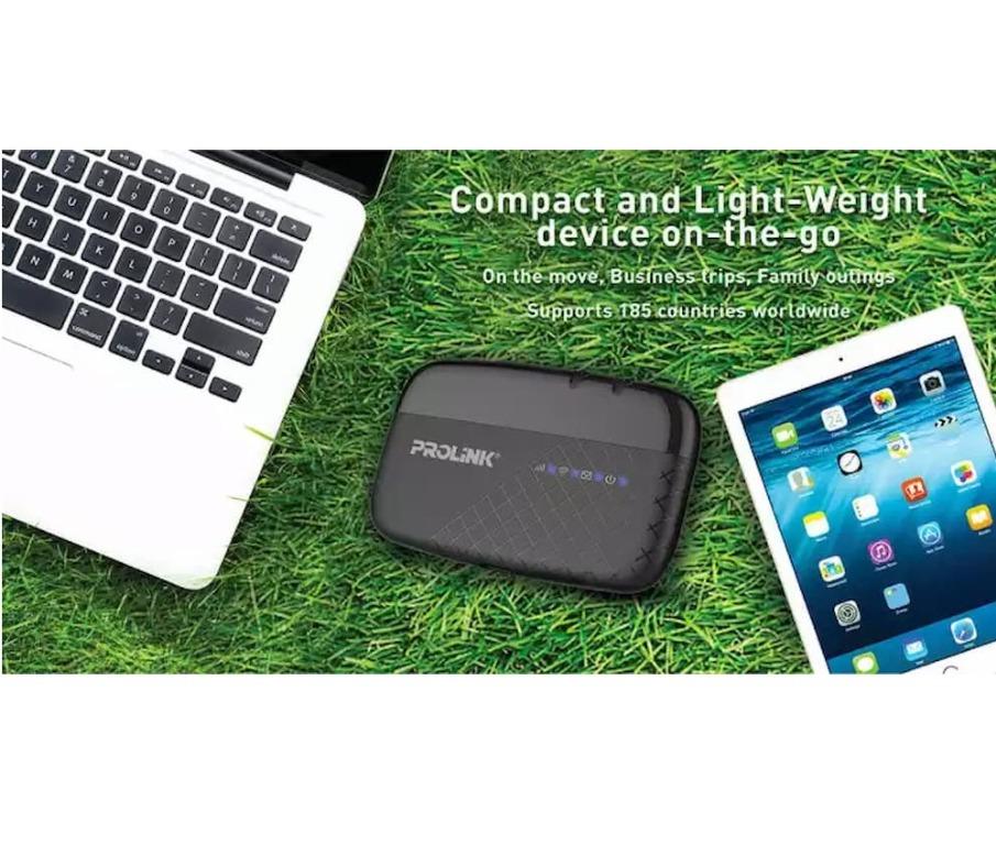 Prolink PRT7011L Smart 4G LTE Pocket WiFi 300Mbps Hotspot/ Travel ...