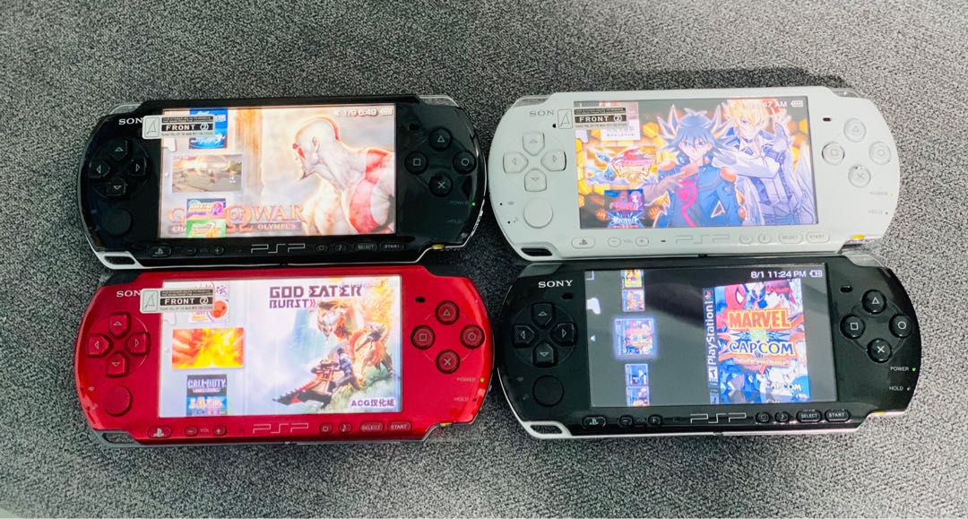 PSP2000 128GB 2000Game (Long Term), Video Gaming, Video Game Consoles ...