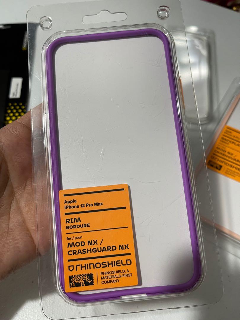 Rhinoshield Rims for Crashguard and Mod NX iphone 12 pro max, Mobile Phones & Gadgets, Mobile ...