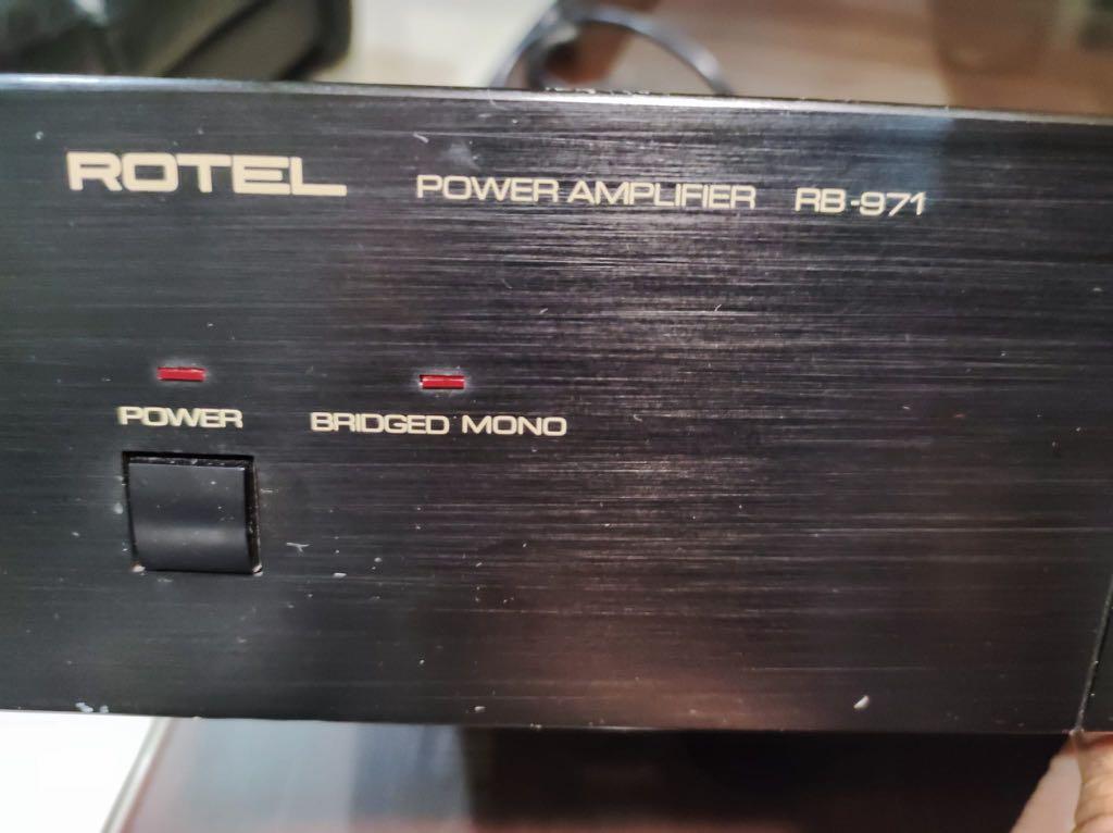 Rotel power amplifier RB-971, Audio, Soundbars, Speakers & Amplifiers on Carousell