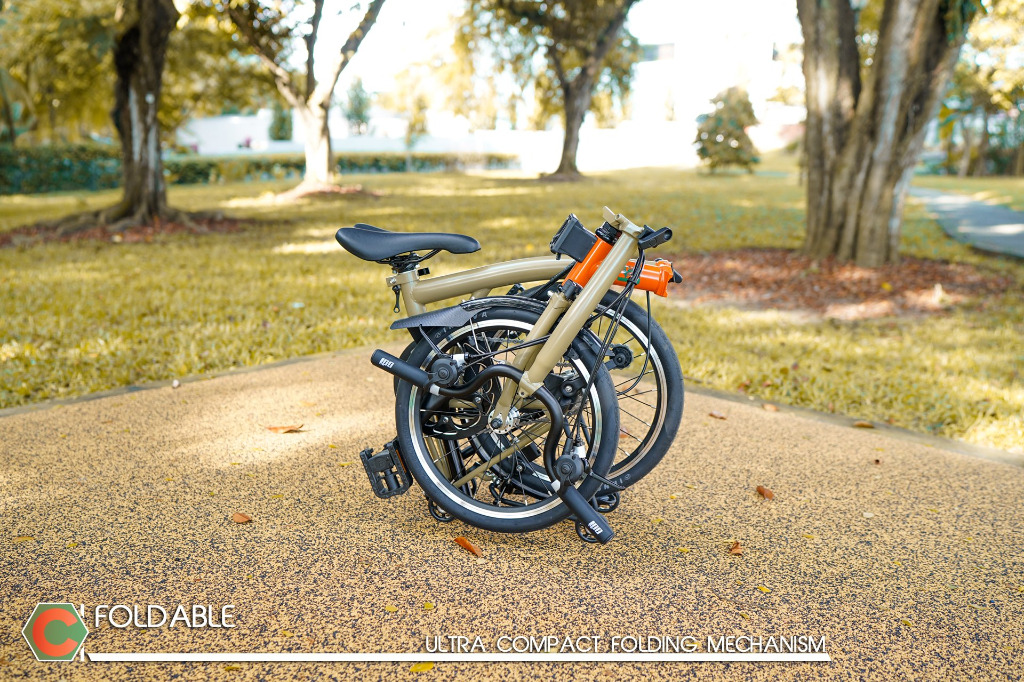 Royale Foldable Bicycle 16 Inch Folding Bike | 9 Speed, Sports ...