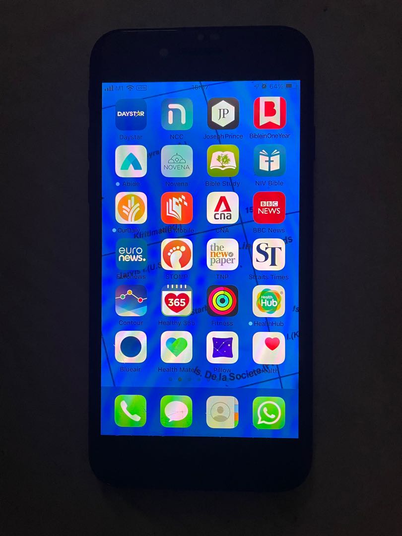S$450 iPhone SE (2nd Gen) Black 128GB, Mobile Phones & Gadgets, Mobile ...